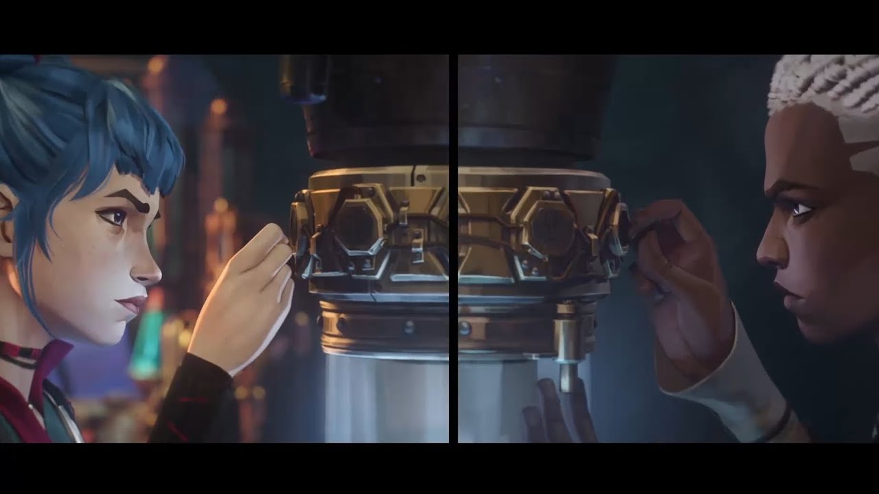 Ekko le muestra a Powder la tecnología Hextech | Arcane Temporada 2 (Español Latino) - YouTube