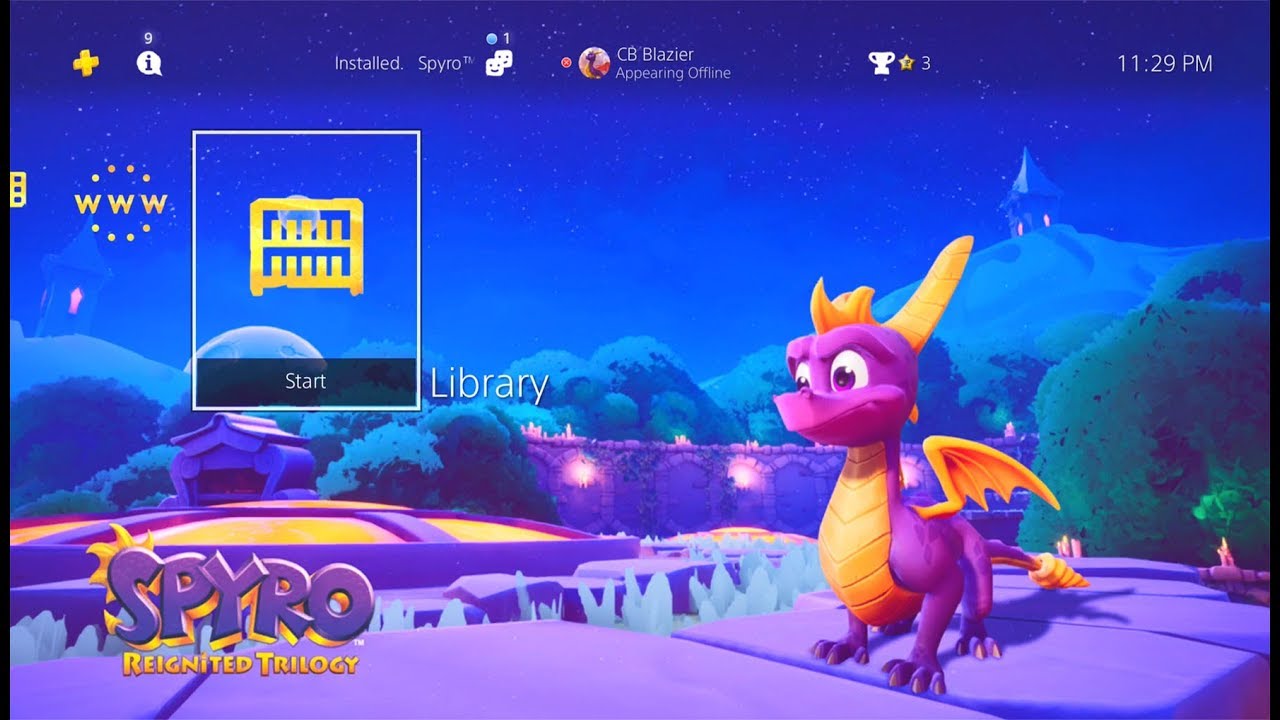 Spyro Reignited Trilogy PS4 Preorder Theme + Dark Hollow Theme - YouTube
