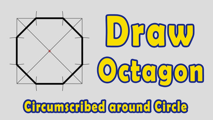 Regular Octagon Inscribed In A Circle