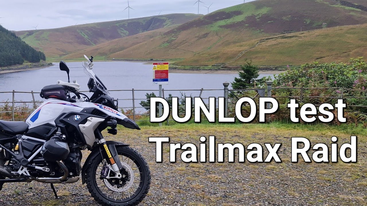 Dunlop Trailmax Raid Click CC for narrative of test on wet roads # ...