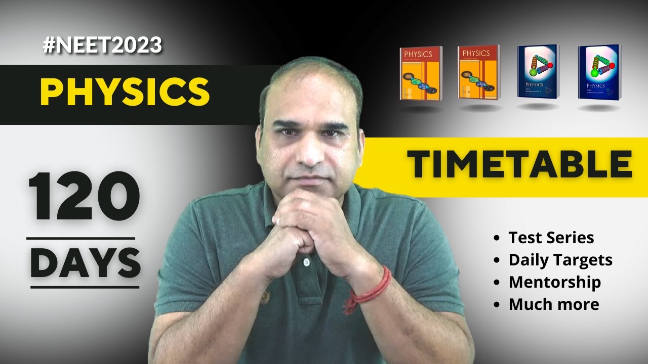 NEET Physics In 4 Months Best Strategy NEET Physics Study Plan neet-physics-in-4-months-best-strategy-neet-physics-study-plan