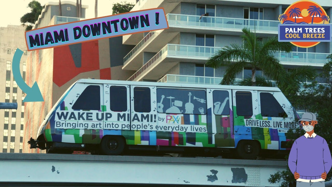 Miami Downtown Subway (color effects) - YouTube