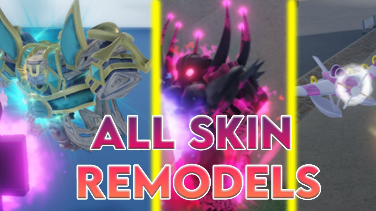 [YBA] ALL NEW SHINY REMODELS IN THE NEW UPDATE - YouTube