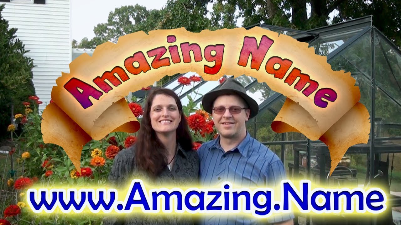 The Amazing Name Show, by CrossTimber www.Amazing.Name - YouTube