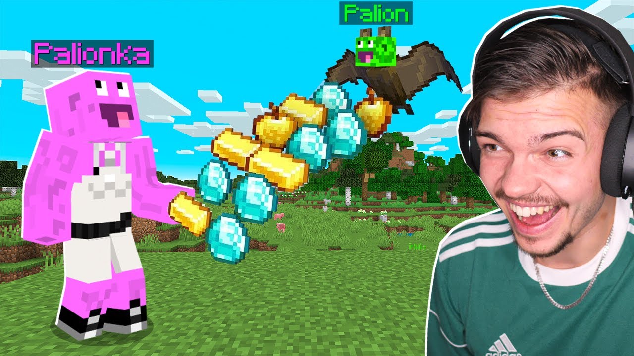 PRANKUJE MOJĄ DZIEWCZYNĘ JAKO MOBY w Minecraft! - YouTube