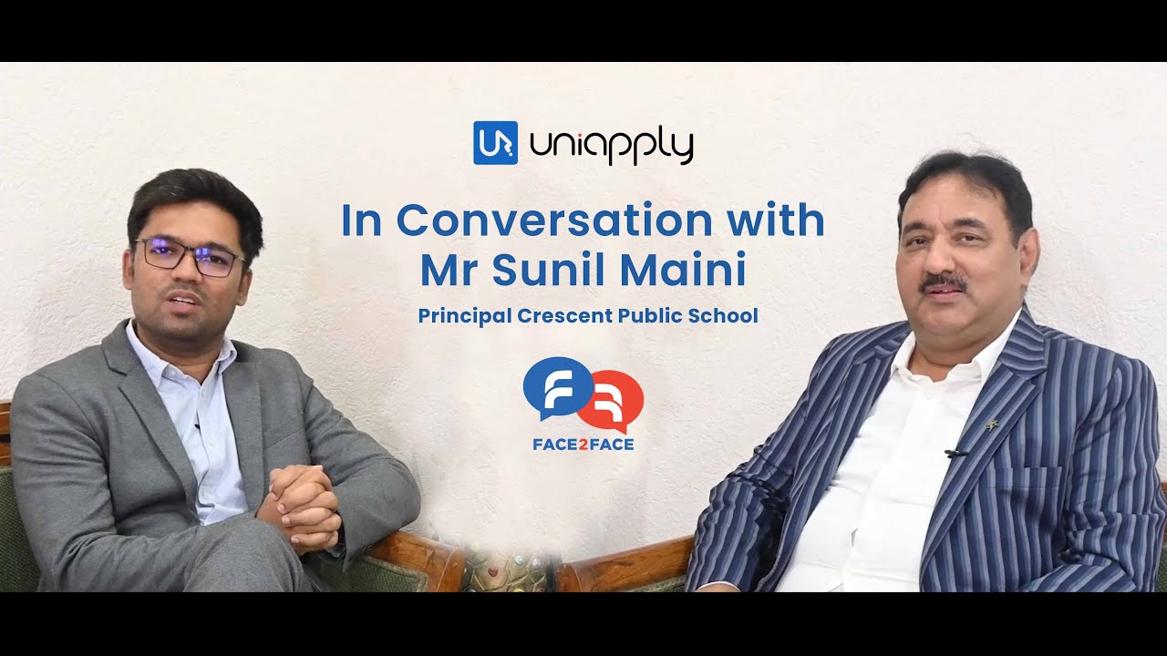 A Road Map to digitization with Mr. Sunil Maini Principal of Crescent ...