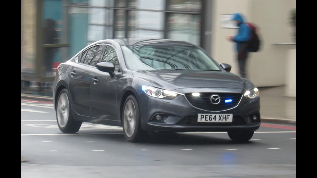 Metropolitan Police Unmarked Mazda 6 Sport - On Emergency Call - YouTube