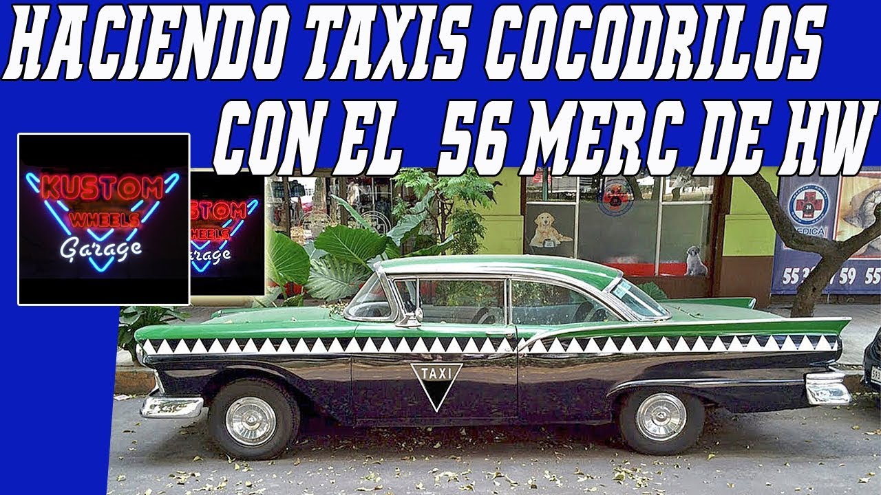 Flotilla de TAXIS Cocodrilos México D.F. años 1950´s con Mercury 56 de ...