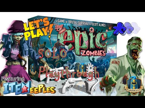 Tiny Epic Zombies | Solo Playthrough - YouTube