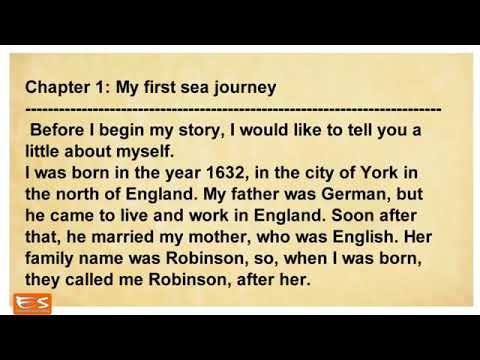 Learn English Through Story. Robinson Crusoe