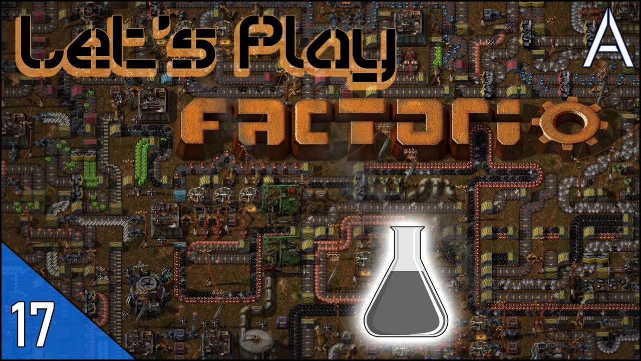 Factorio Let's Play (Ep 17): DESIGNING GREY SCIENCE AUTOMATION [0.16 ...