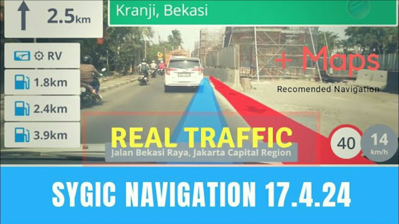 Real Traffic Sygic Navigation 17.4.24 Premium | With Maps Indonesia ...