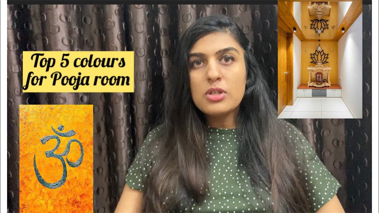 Best interior colour for Pooja room @APinteriorsanddecor - YouTube