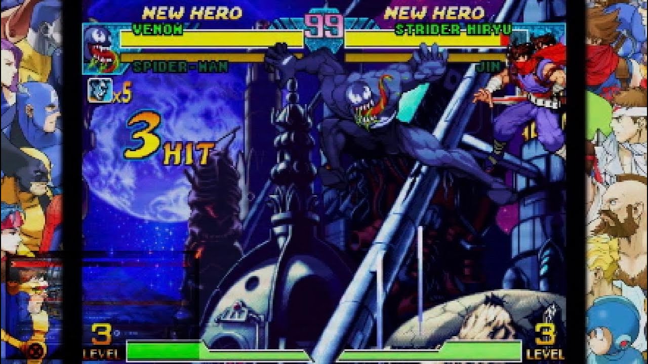 Venom's infinite practice.#refund #mvc1 #mvcfightingcollection - YouTube