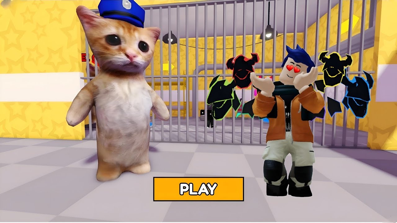 LE GATO'S BARRY'S PRISON RUN! (OBBY)#roblox #scaryobby #robloxgameplay ...