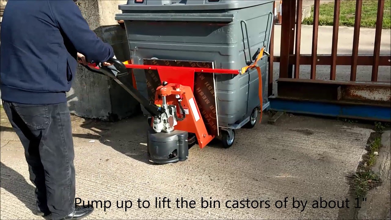 Bin tug adaptor user guide - YouTube