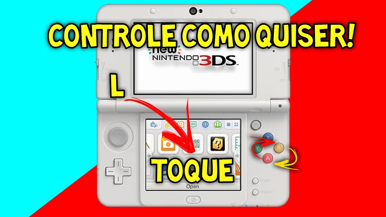 CONFIGURE os CONTROLES do 3DS COMO QUISER para QUALQUER JOGO! [TUTORIAL ...