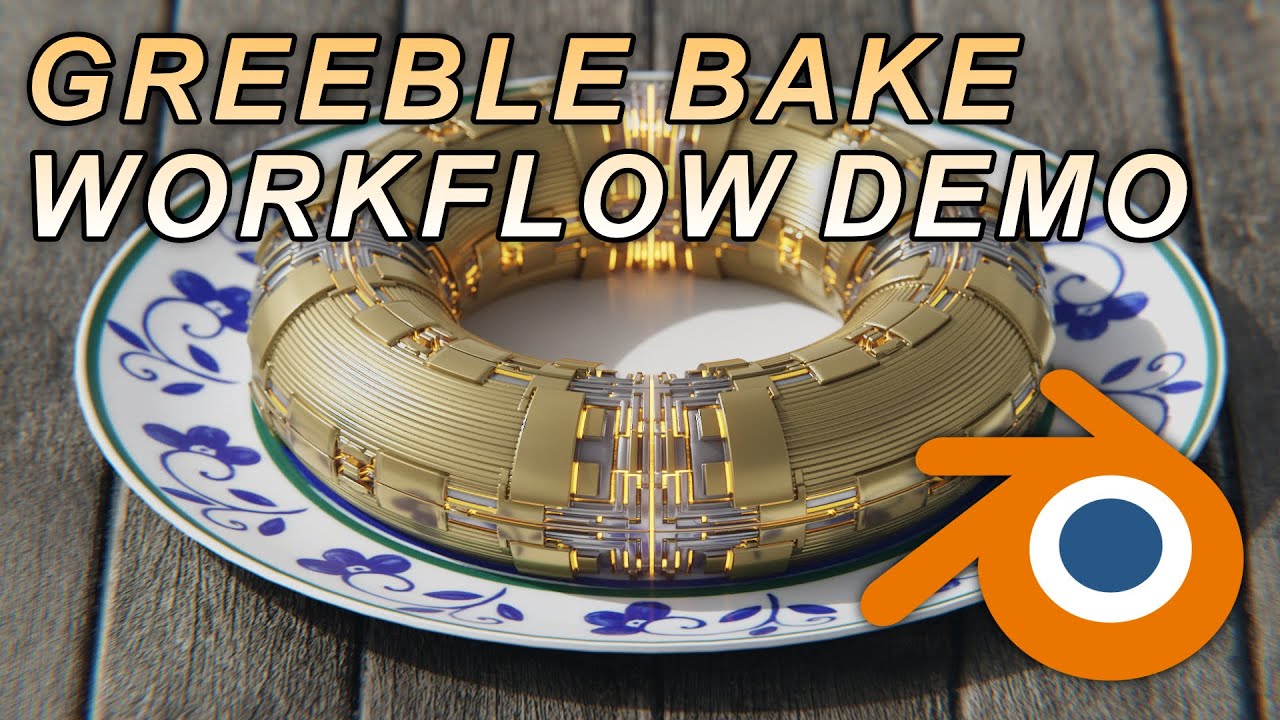 Greeble Bake Workflow Demo - YouTube