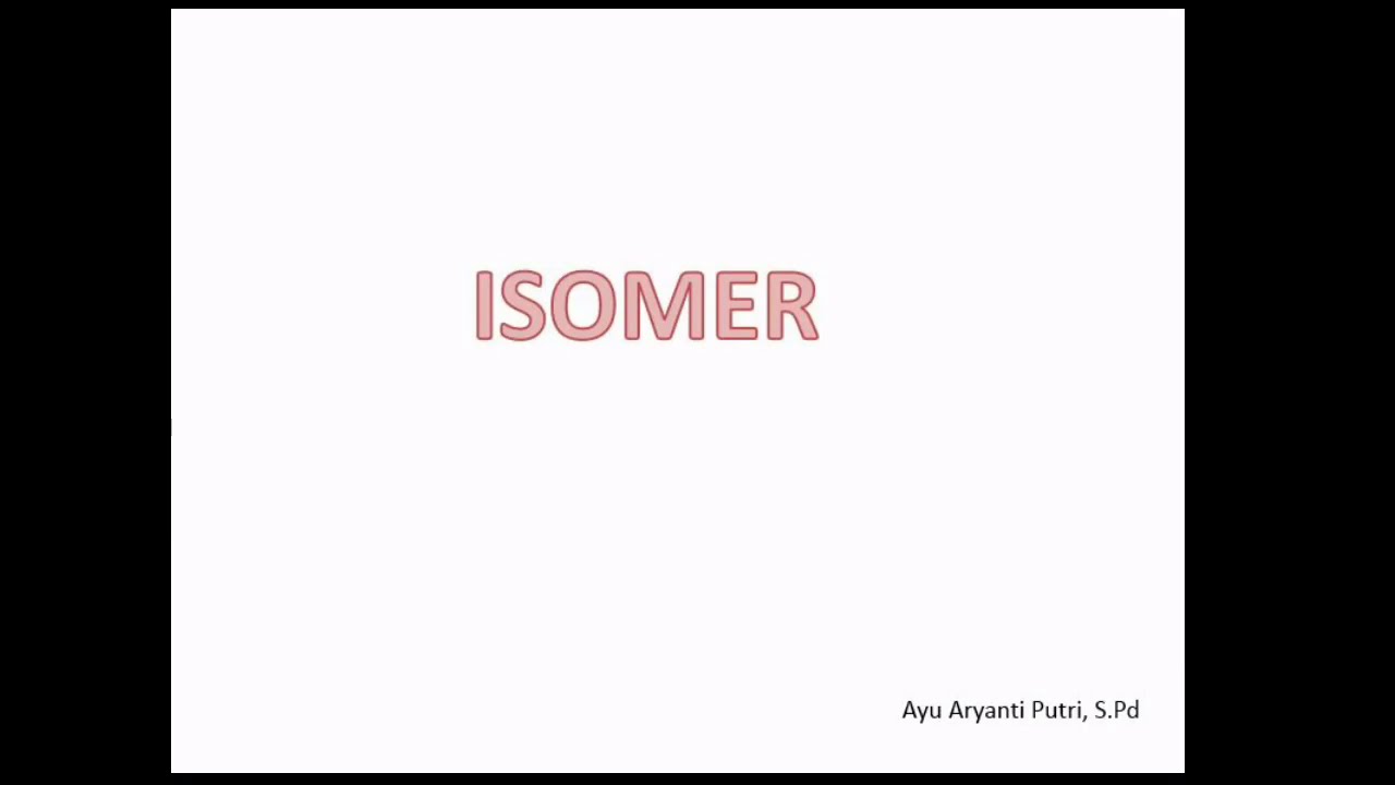 ISOMER - YouTube
