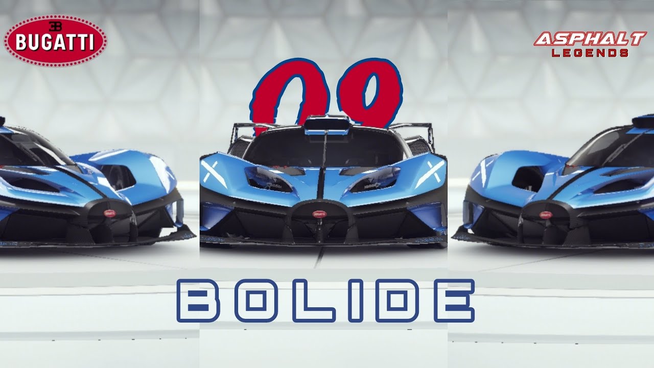 ASPHALT 9 LEGENDS | Bugatti Bolide furious and fast | - YouTube
