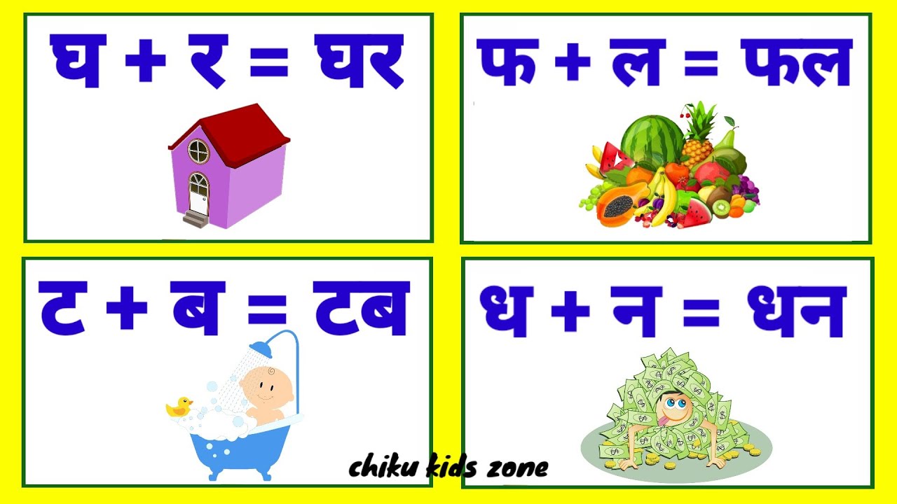 हिंदी मात्रा अ | learn hindi matra with example | हिंदी पढ़ना लिखना ...