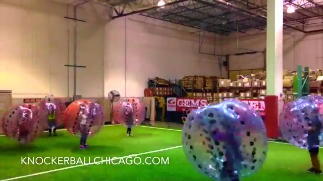 Chicago Bubble SOCCER Party from Knockerball™ Chicago - YouTube