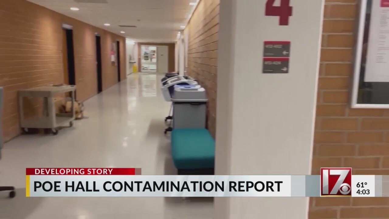 Poe Hall contamination report - YouTube