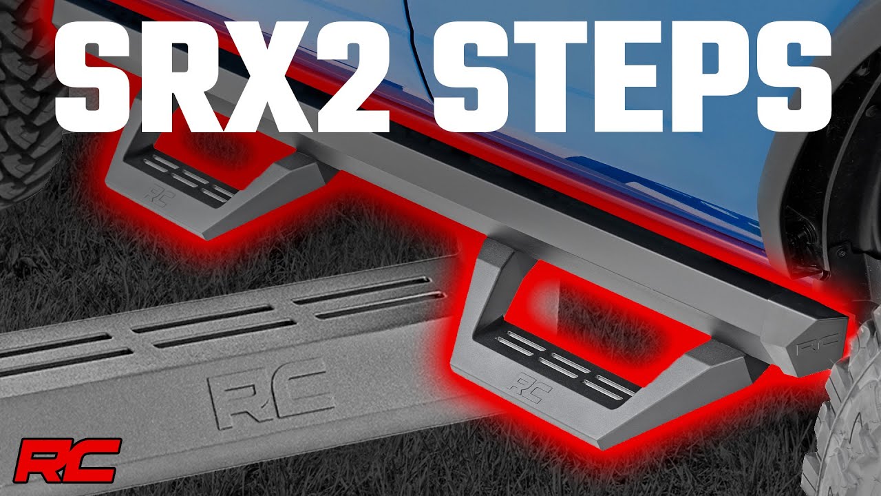 2021 Ford Bronco SRX2 Drop Steps - YouTube