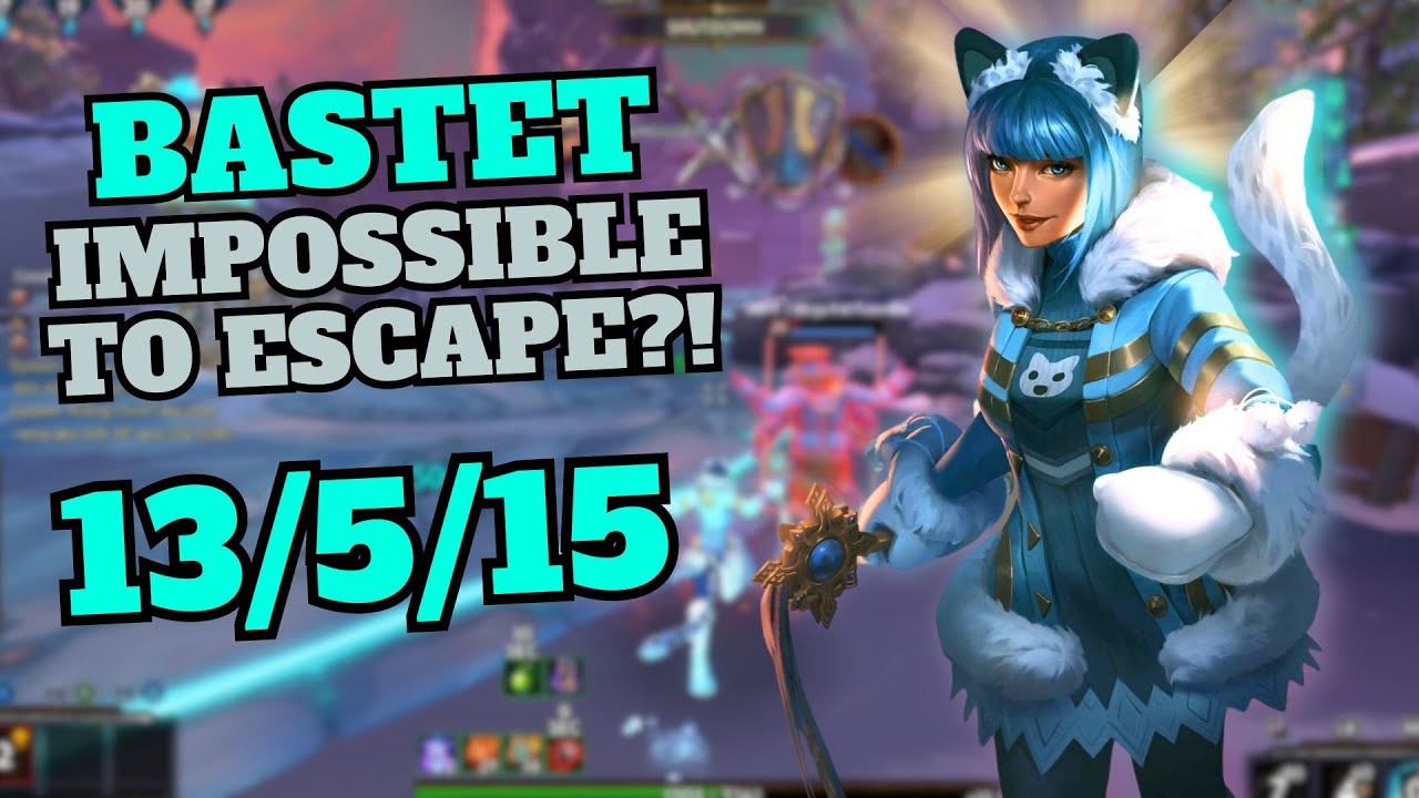 Bastet Smite Gameplay POUNCING ALL OVER THE ENEMIES! - YouTube