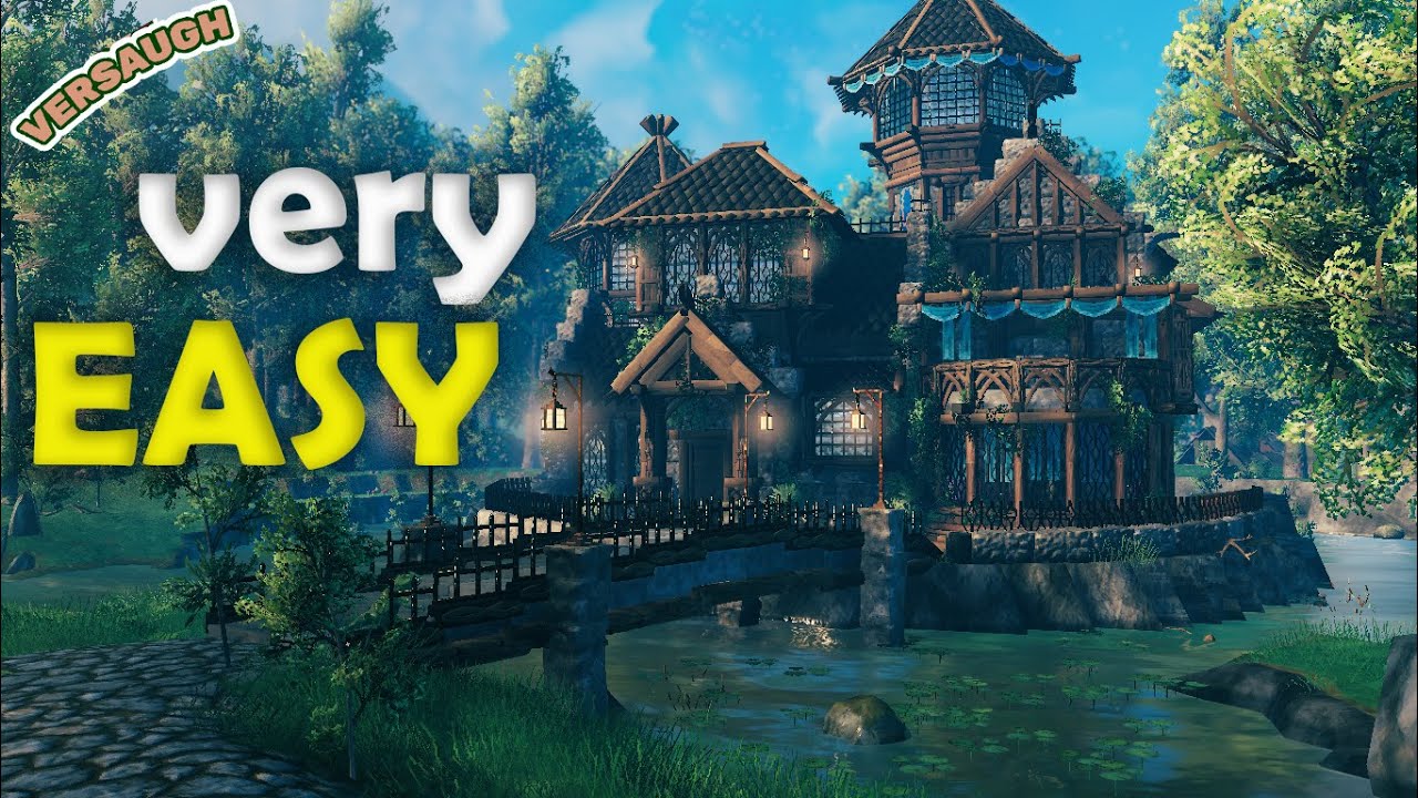 I Built A Medieval Mansion in Valheim, Here's How To Build it ...