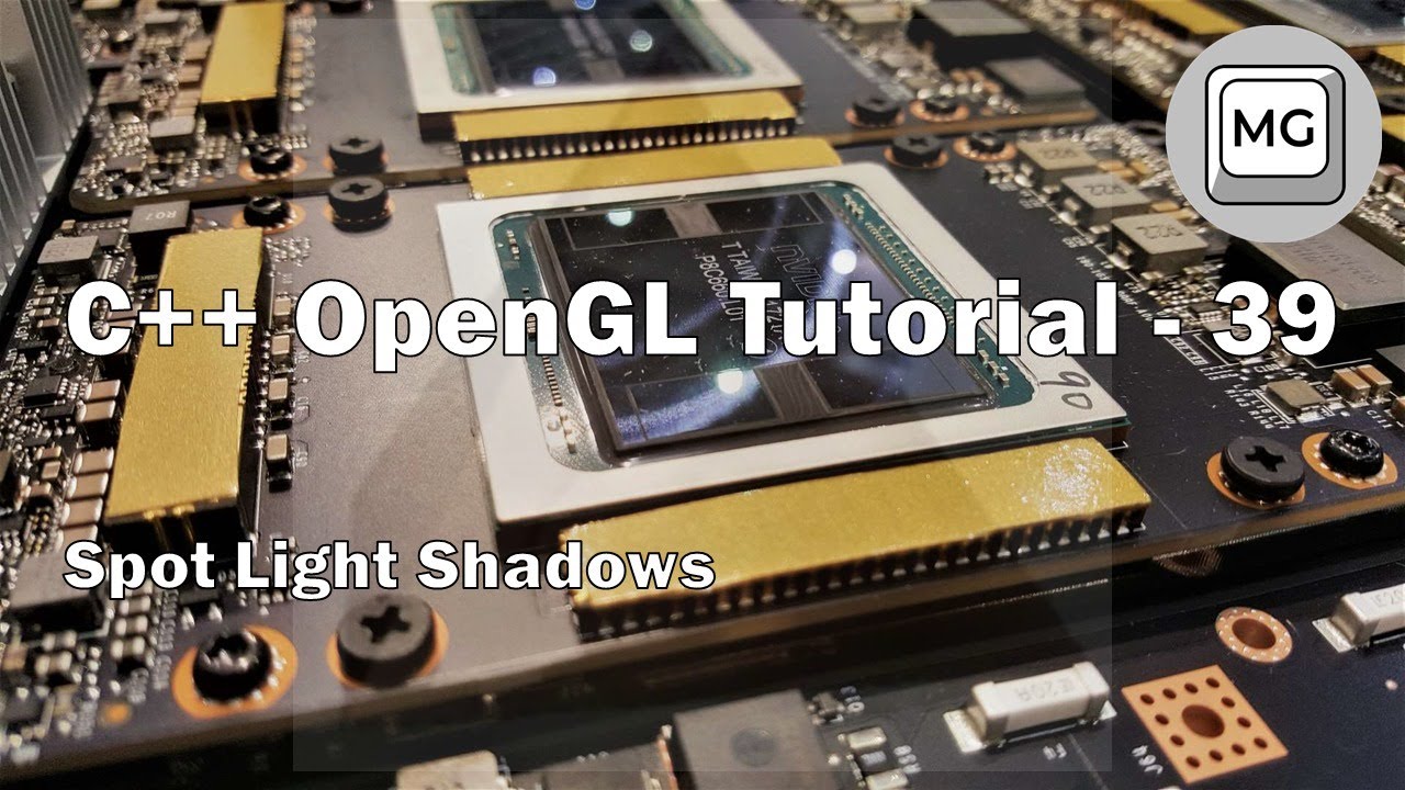 C++ OpenGL Tutorial - 39 - Spot Light Shadows - YouTube