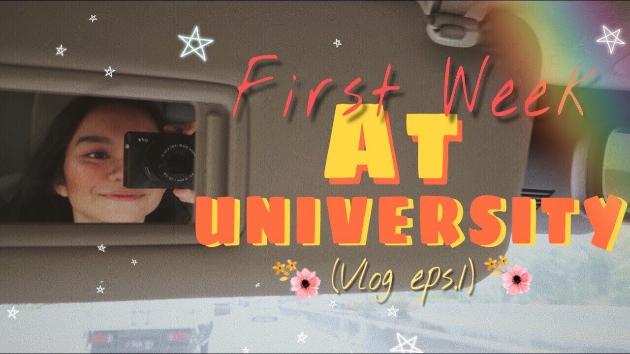 FIRST WEEK AT UNIVERSITY (VLOG 01) - YouTube