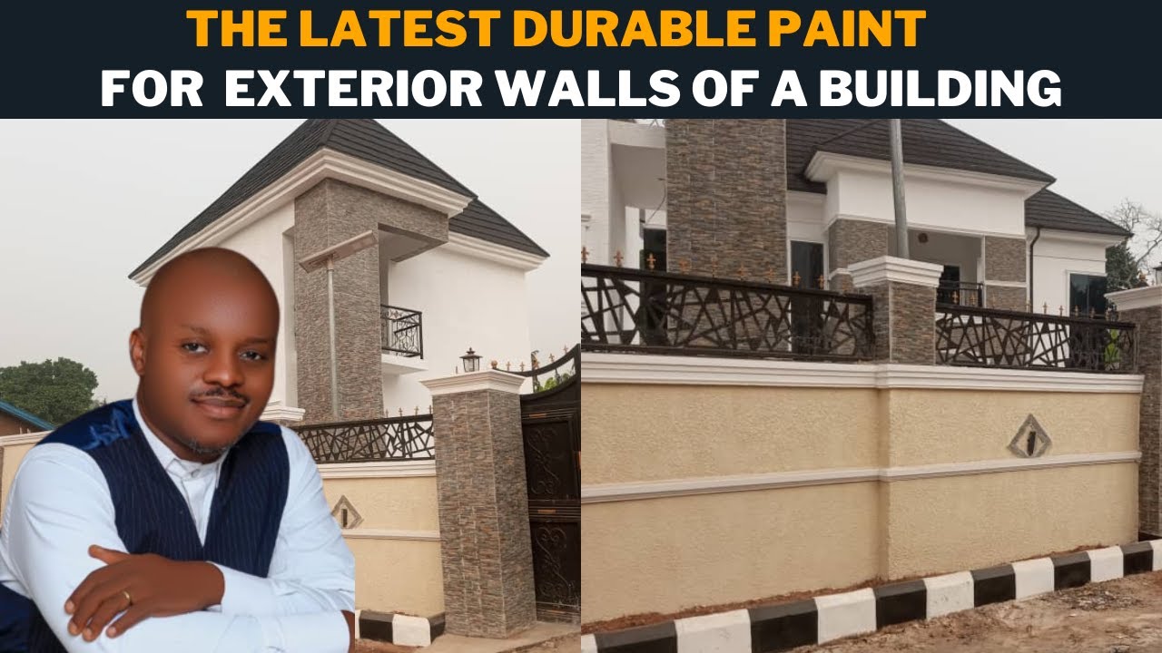 ONE OF THE MOST DURABLE PAINT FOR YOUR EXTERIOR WALLS - YouTube