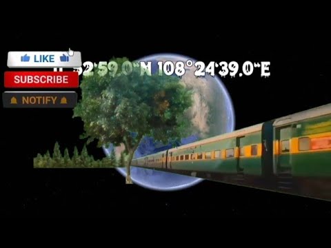 OMG 😱 found giant train 🚂🚂 is real Life on Google maps ...