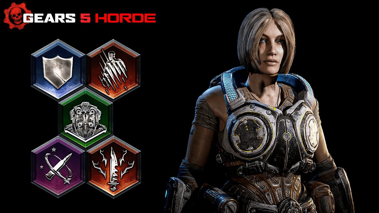 Anya Stroud (elite) - GEARS 5 Modo Horda - YouTube