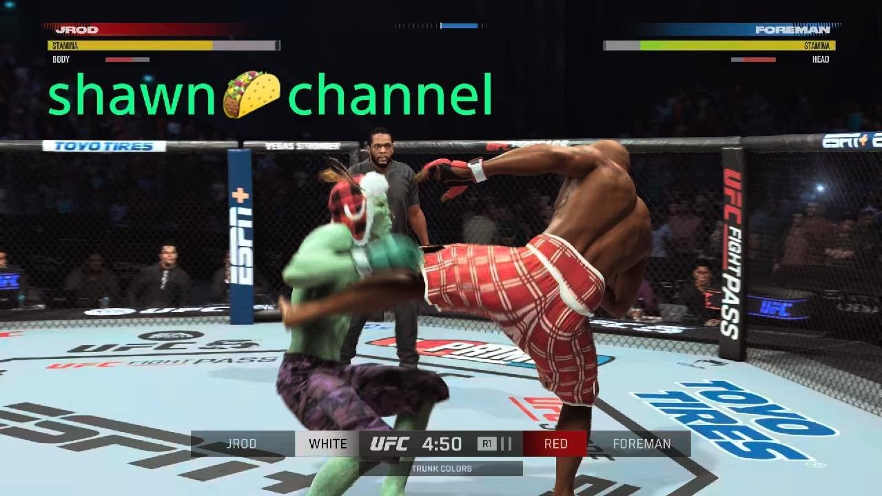 Alien JRod 🆚 George Foreman ea sports ufc 5 - YouTube