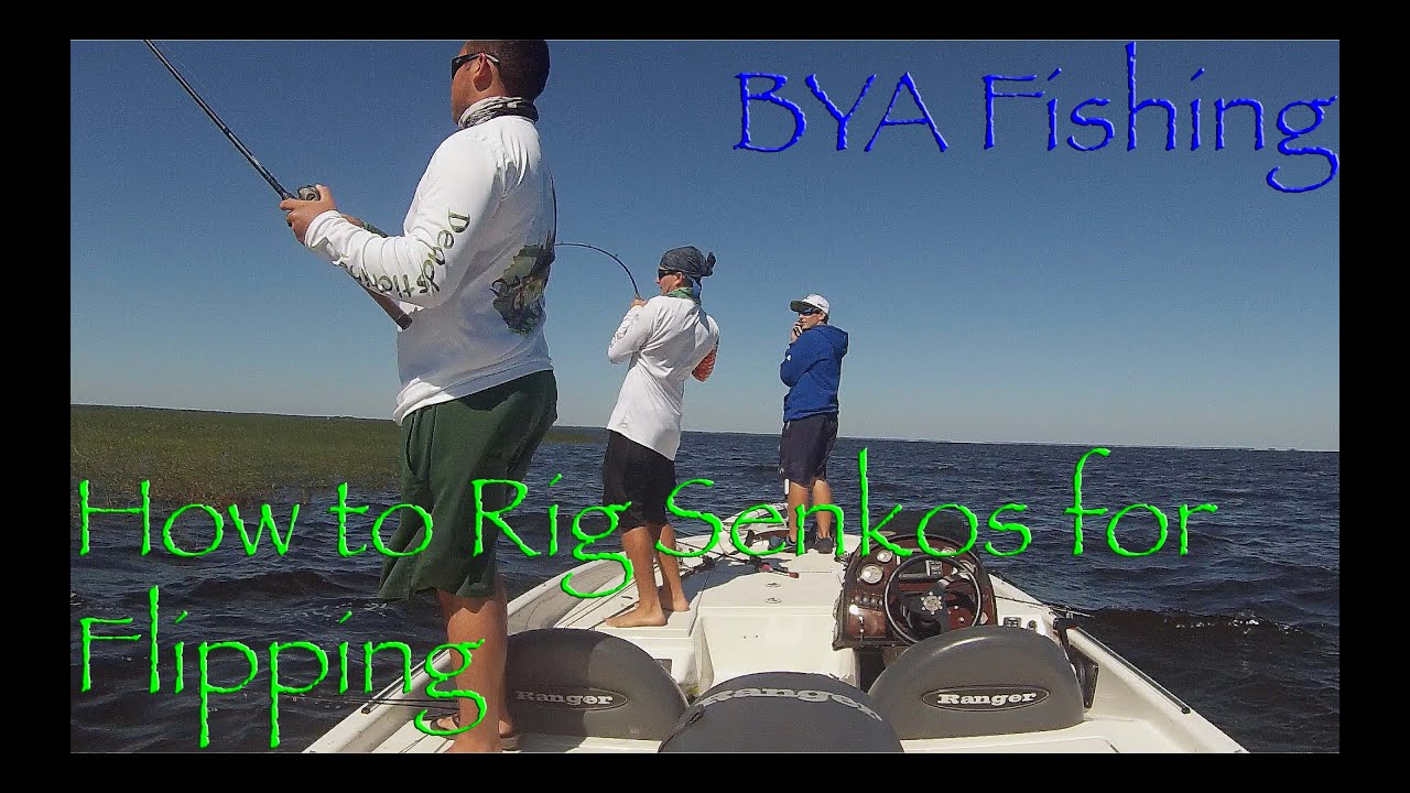 How to Rig a Senko for Flipping (Bass Fishing) - YouTube