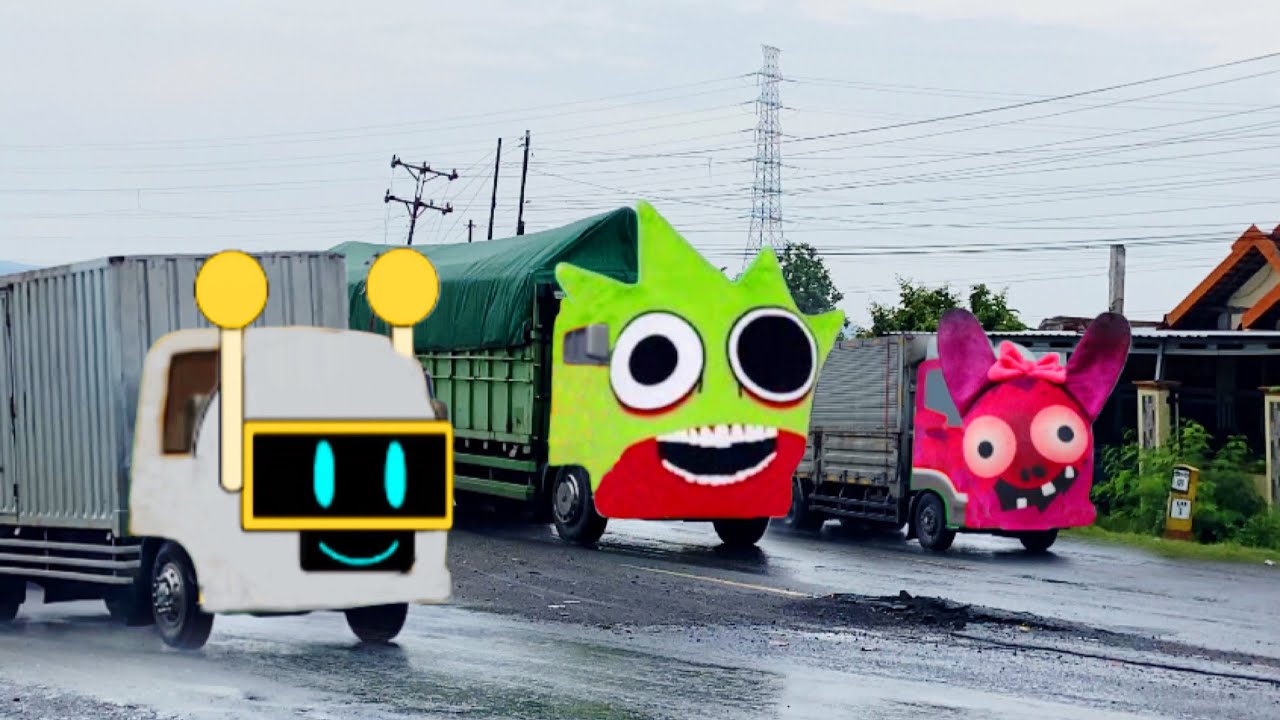 Wow Ada Truk Kontainer Sprunki Fun Bot Joget, Sprunki Brud, Sprunki ...