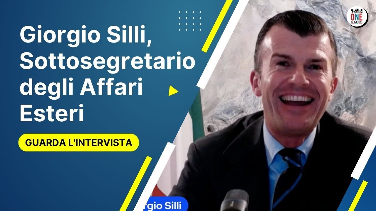 Giorgio Silli, Sottosegretario degli affari esteri - YouTube