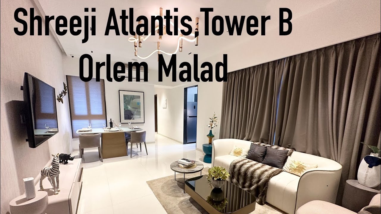 2bhk starting 1.70 Crore,Shreeji Atlantis Tower B, Orlem Malad West ...