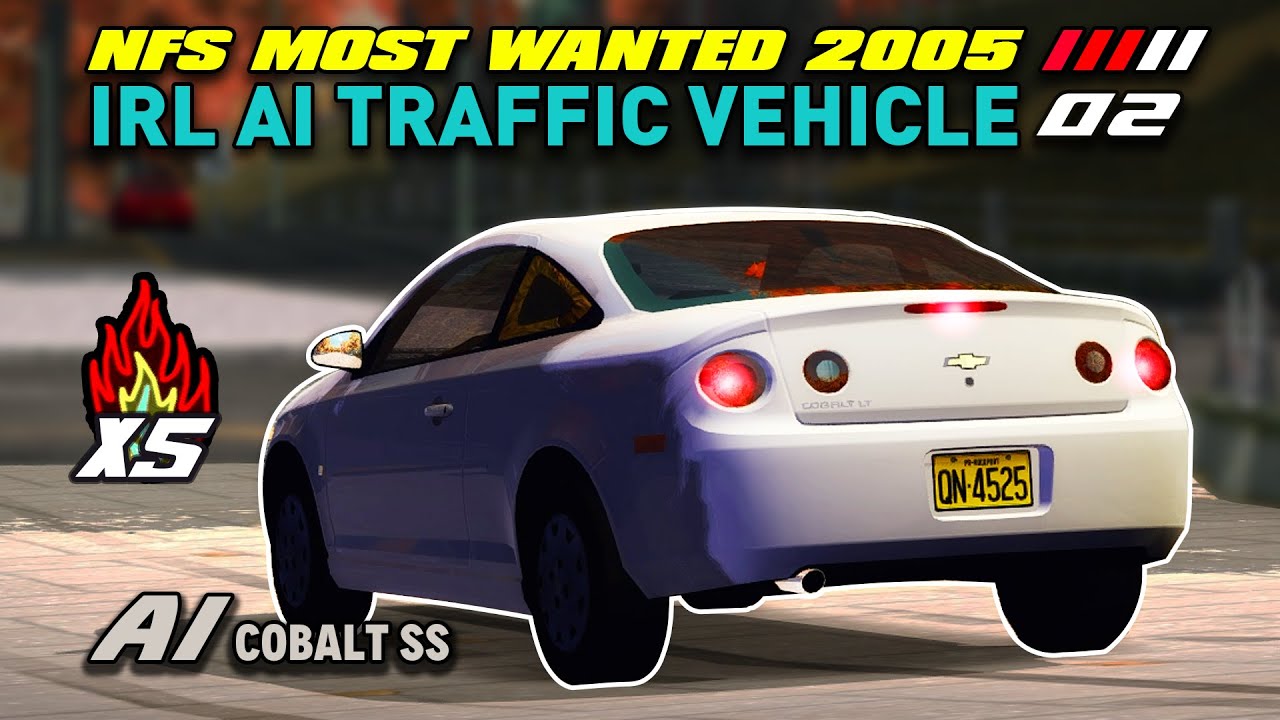 NFS MW 2005 – AI IRL TRAFFIC CP┃Extreme Pursuit – Chevrolet Cobalt SS ...