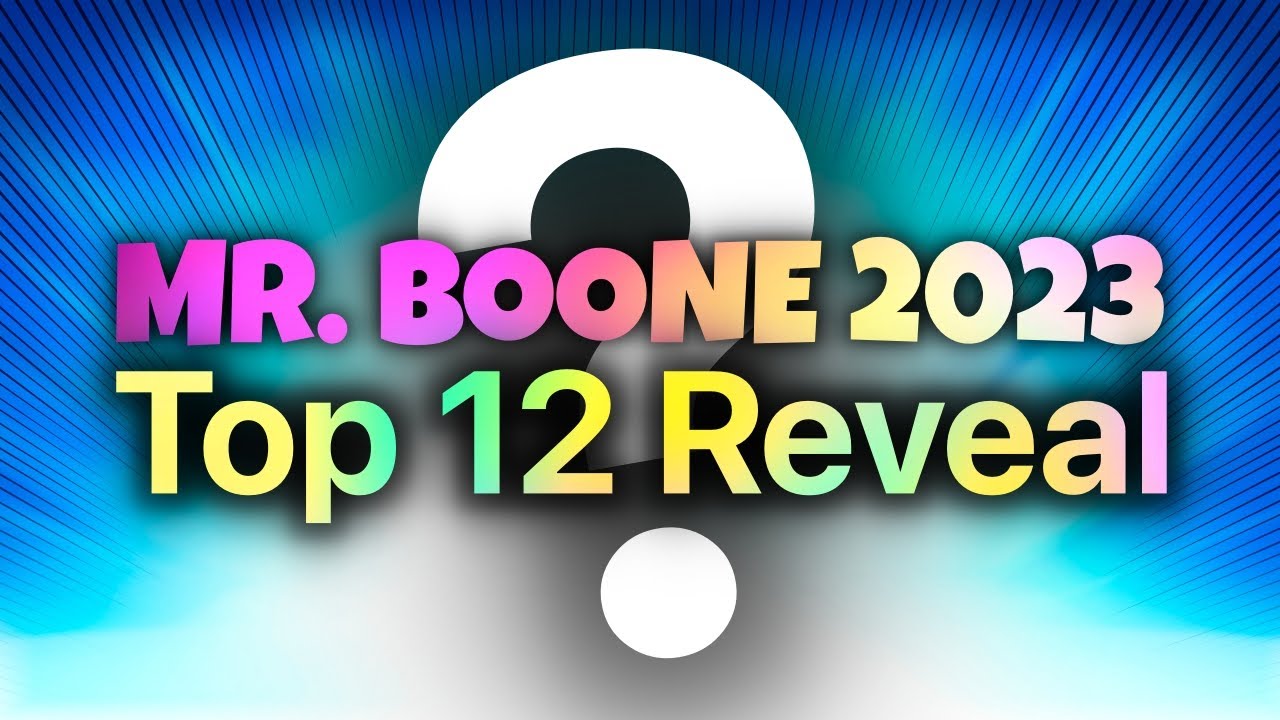 Mr. Boone 2023 Top 12 - YouTube