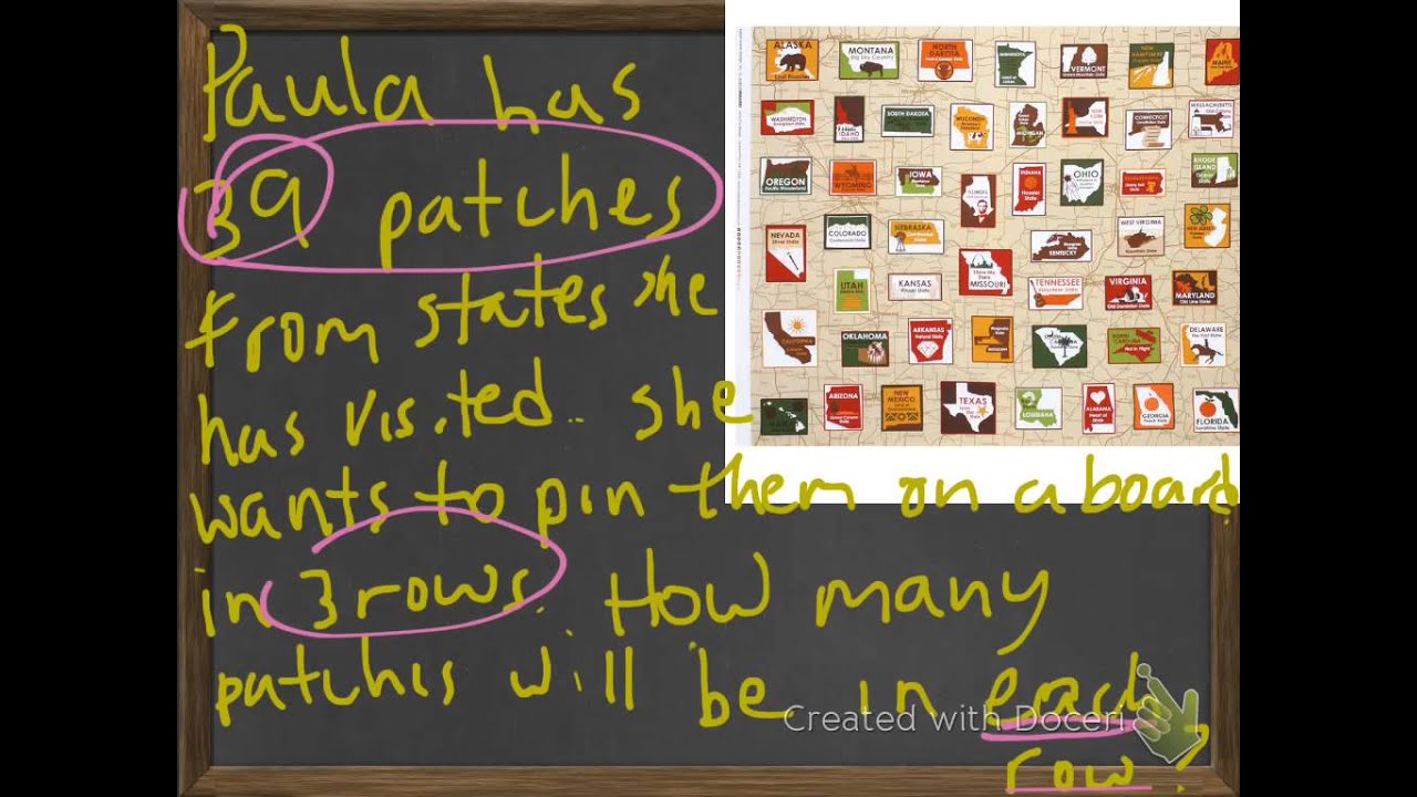 Topic 10-2 Using Objects to Divide: Division as Sharing - YouTube