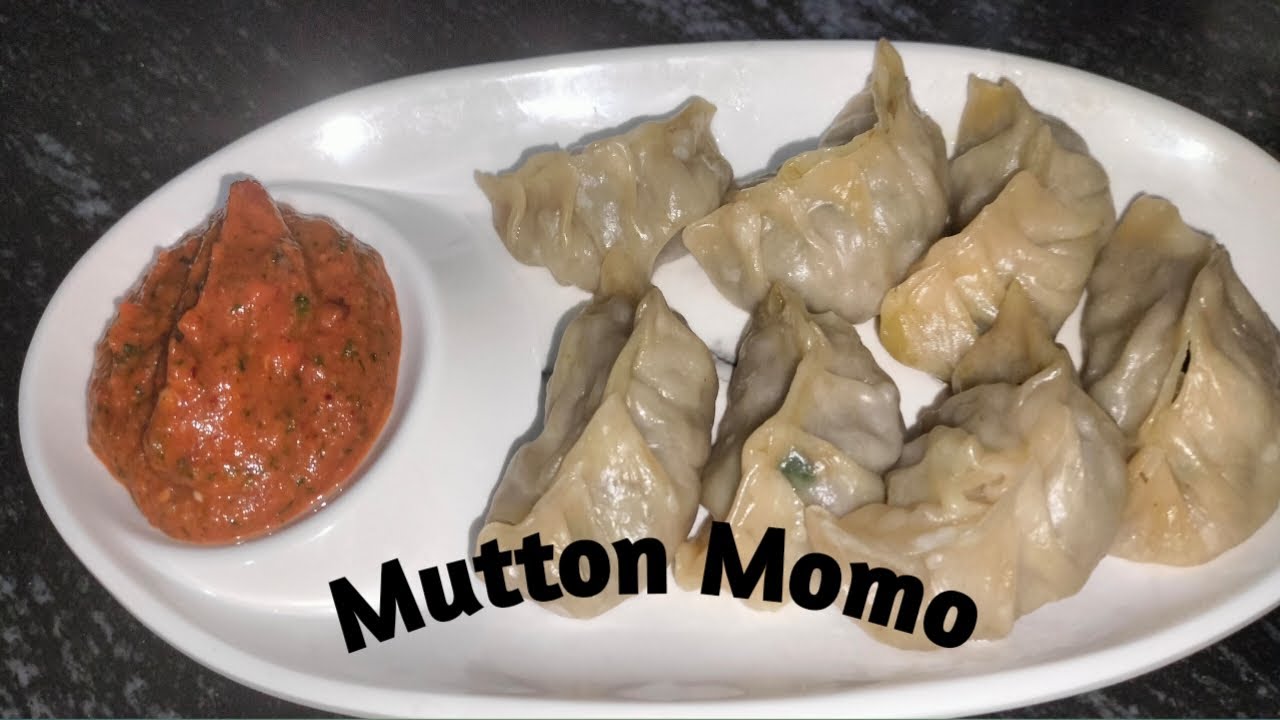 Mutton Momos Recipe with Spicy Chutney || Momos Chutney Recipe ...