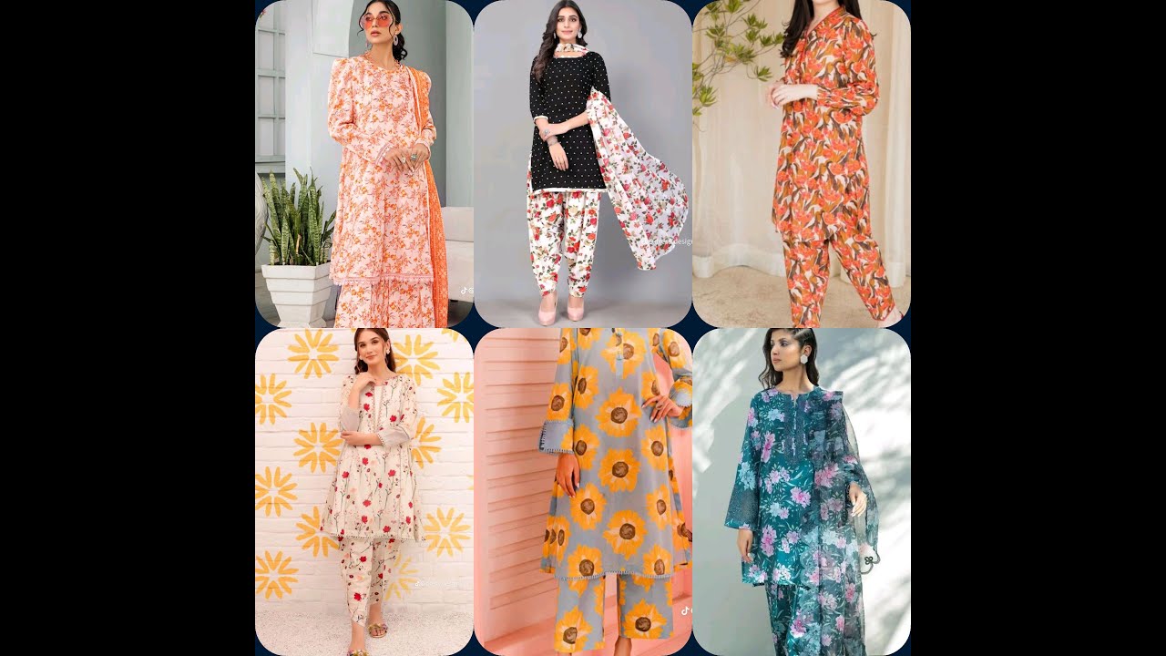 Beautiful same print dress design ideas #kmffashionworld #viralaccount ...