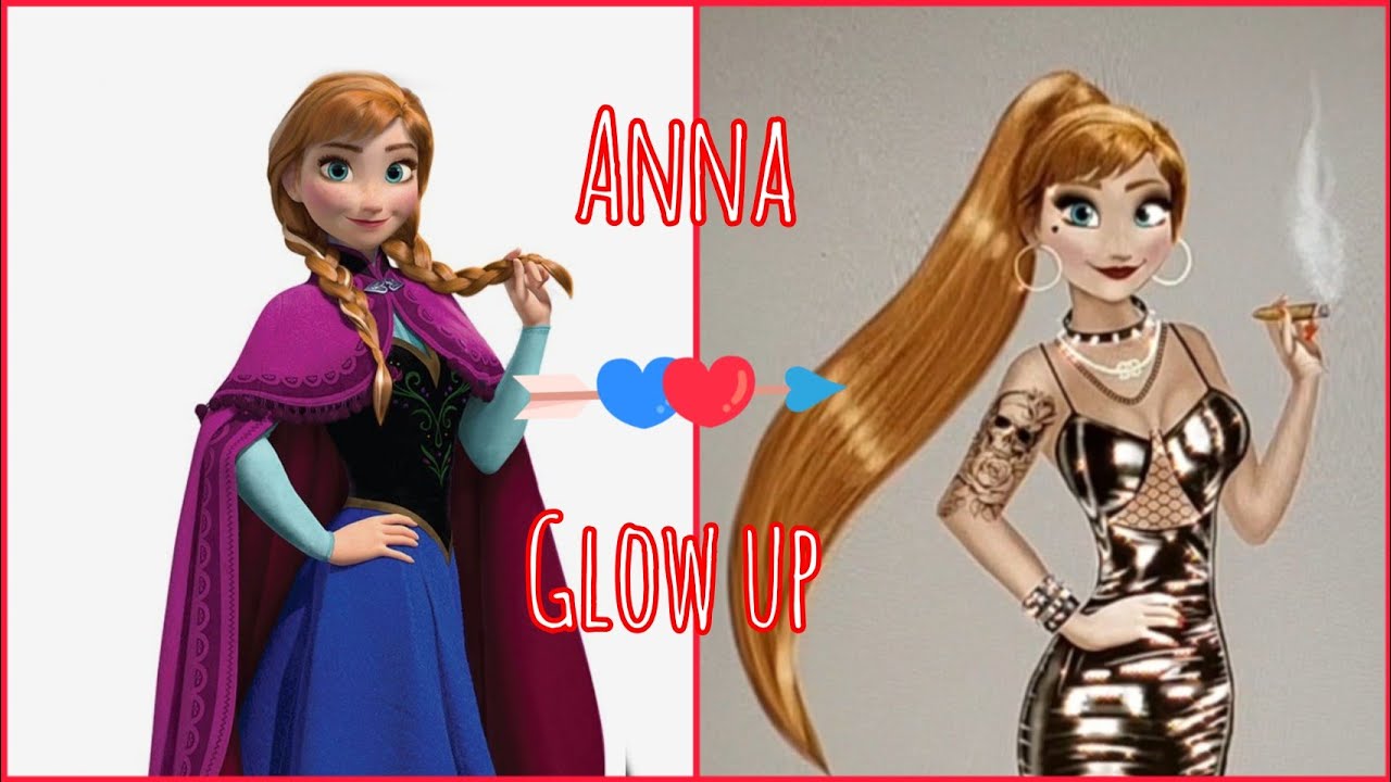 Frozen : Princess Anna Glow up into Badgirl -Disney movie ...