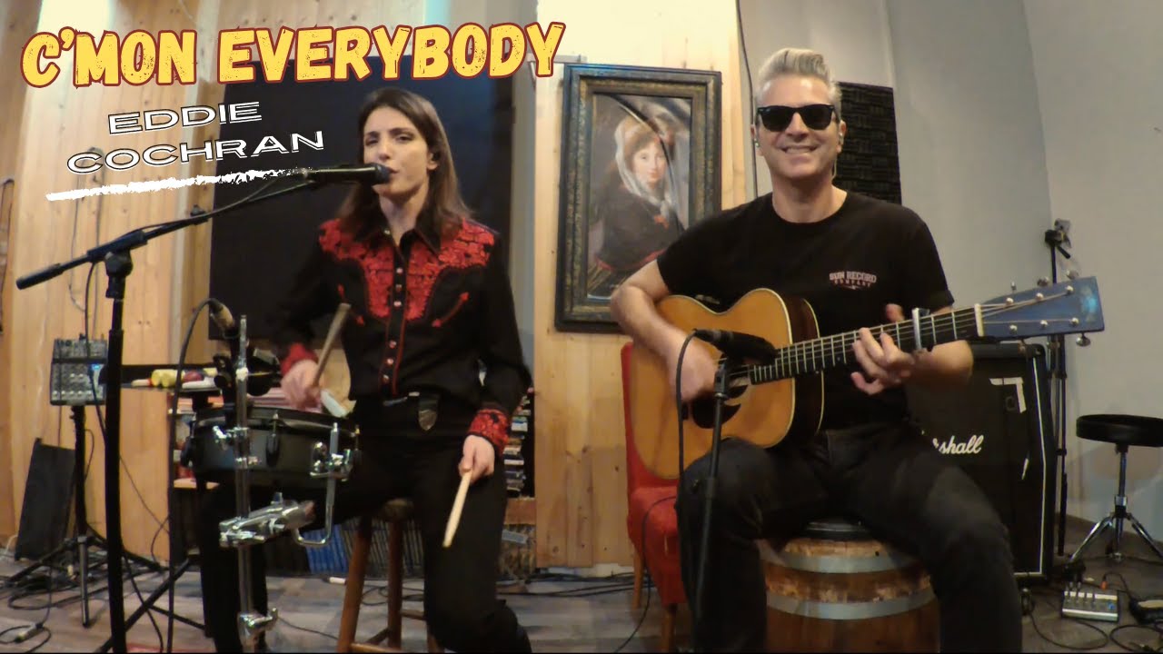 C'mon Everybody - Eddie Cochran (MG Shuffle Cover) - YouTube