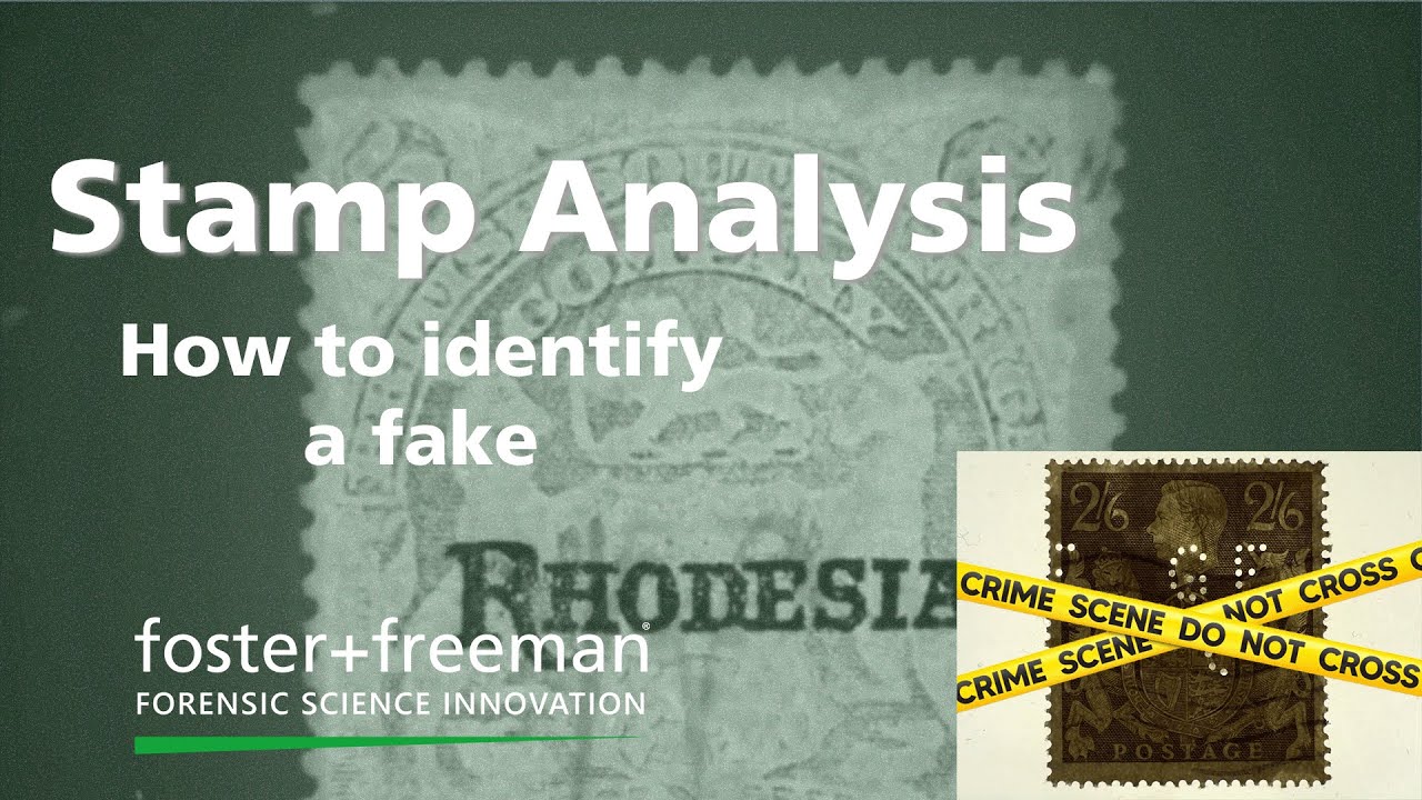 How to spot a Fake! Identifying fake stamps with the VSC - foster ...