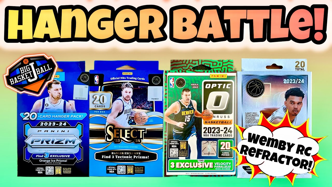 *HANGER BOX BATTLE!* 2023-24 Topps Chrome, Prizm, Optic & Select Hanger ...