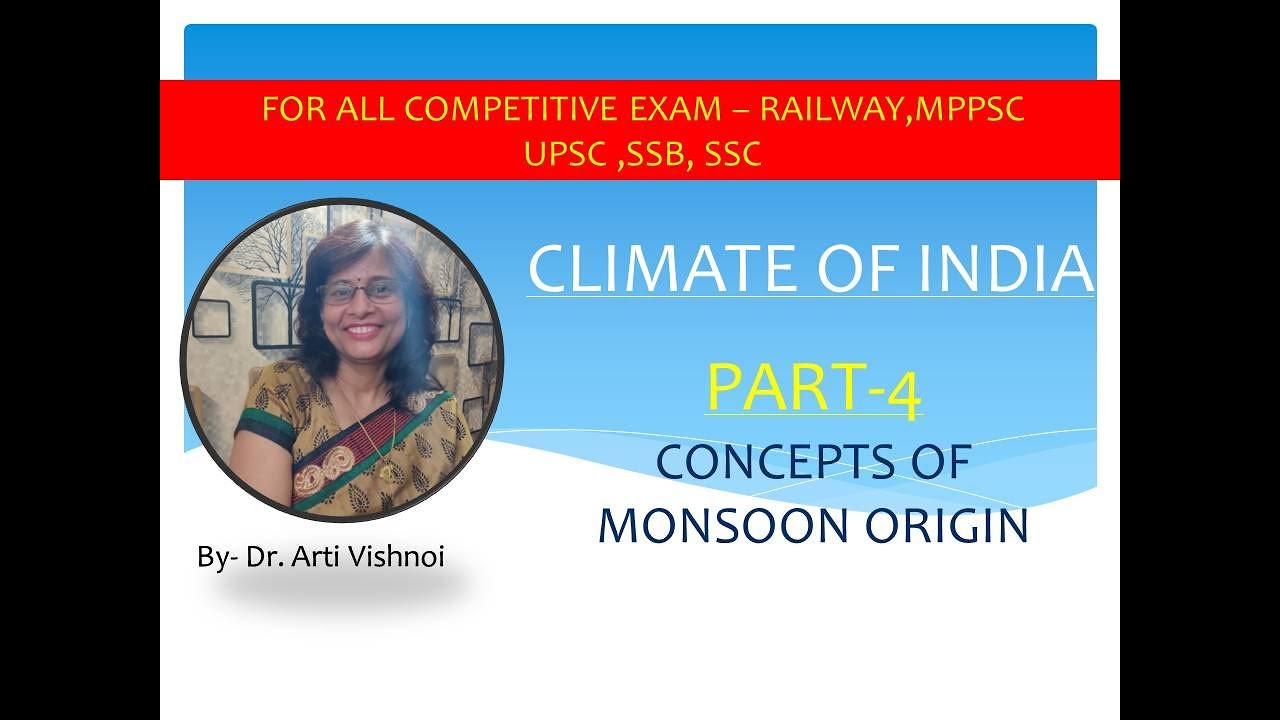 CONCEPTS OF MONSOON ORIGIN - YouTube